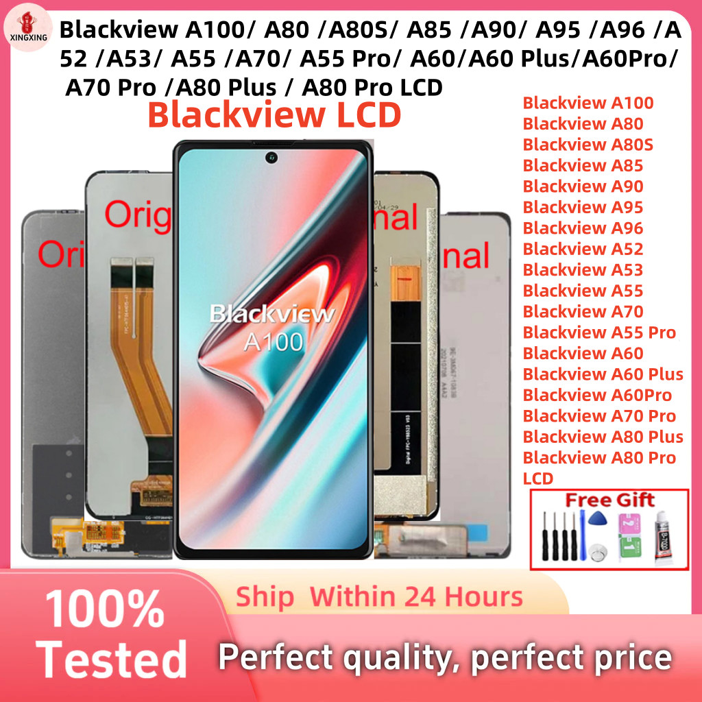 For Original Blackview A100/ A80 /A80S/ A85 /A90/ A95 /A96 /A52 /A53 ...