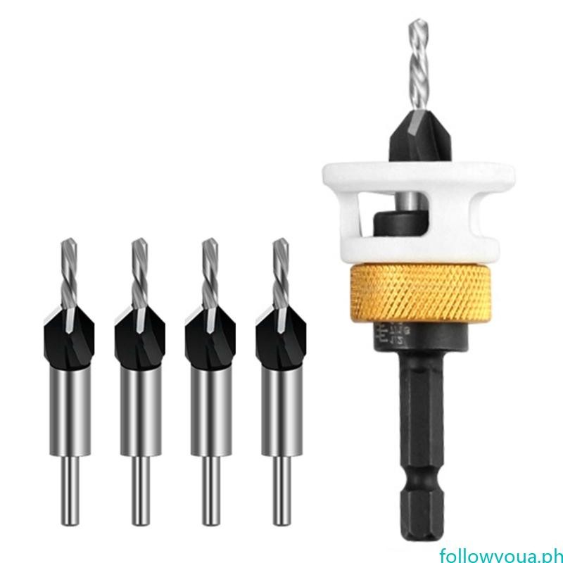 fol 6542 Steel Four Flute Cone Countersink Drill Bit for Professional ...