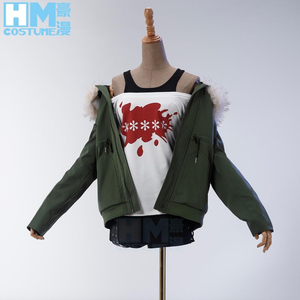 Persona 5 Futaba Sakura Cosplay Costume Flight jacket Suit Halloween ...