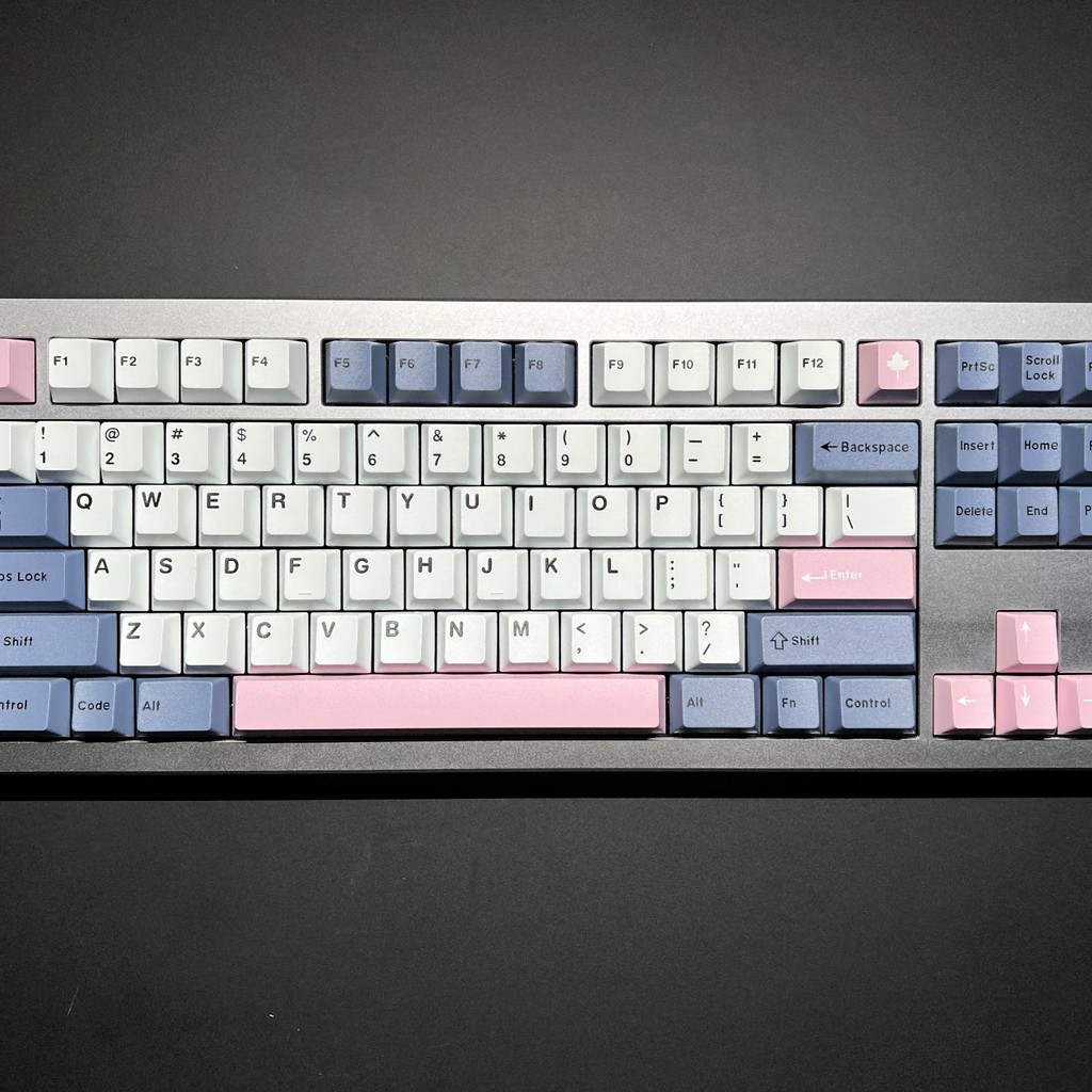 GMK FUJI Keycaps Double Shot ABS Ch'erry Profile for ANSI ISO Alice for ...