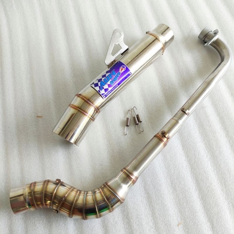 AUN canister 51mm super open spec pipe tube type 1set and BIG elbow for ...