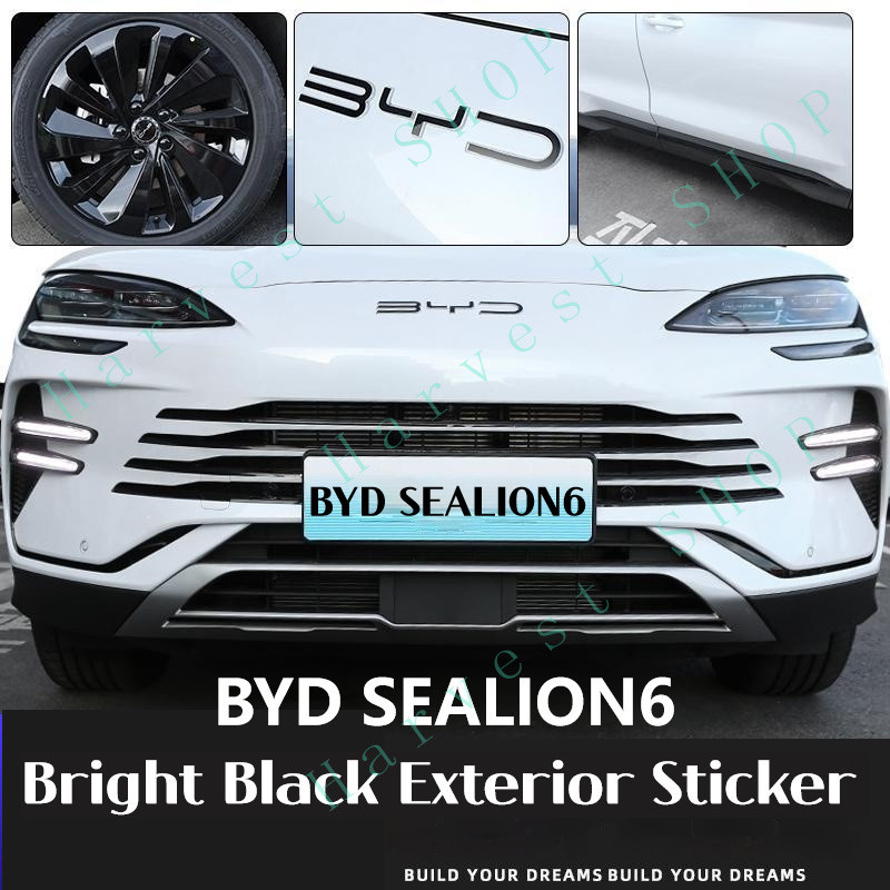 BYD SEALION 6Champion Version Exterior Stickers Colorful Bright ...