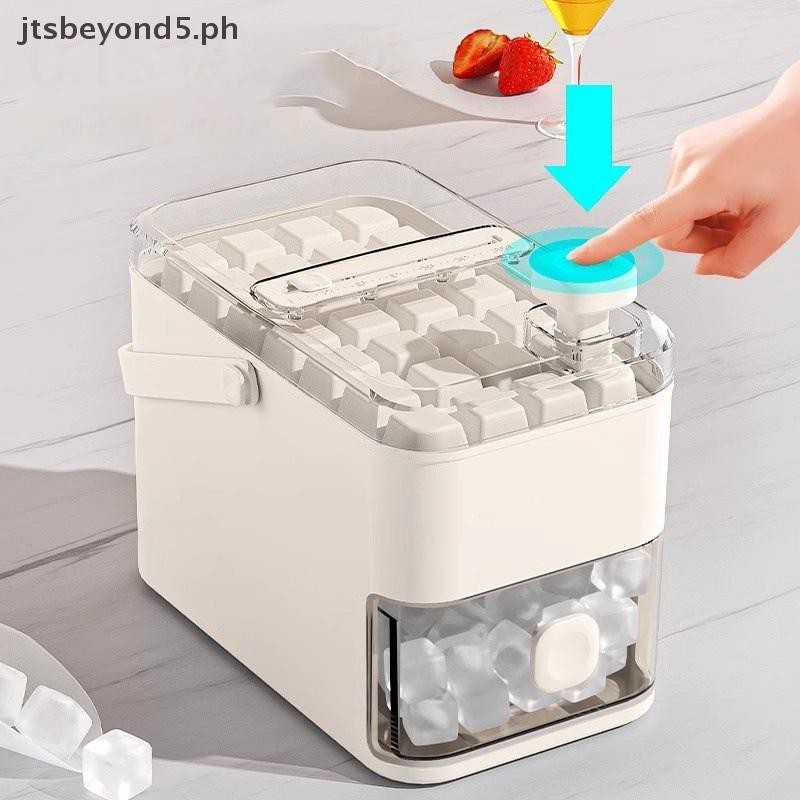 # JTPH # 28/56-Cube Ice Maker With Easy Press Cap - Double Layer, Press ...