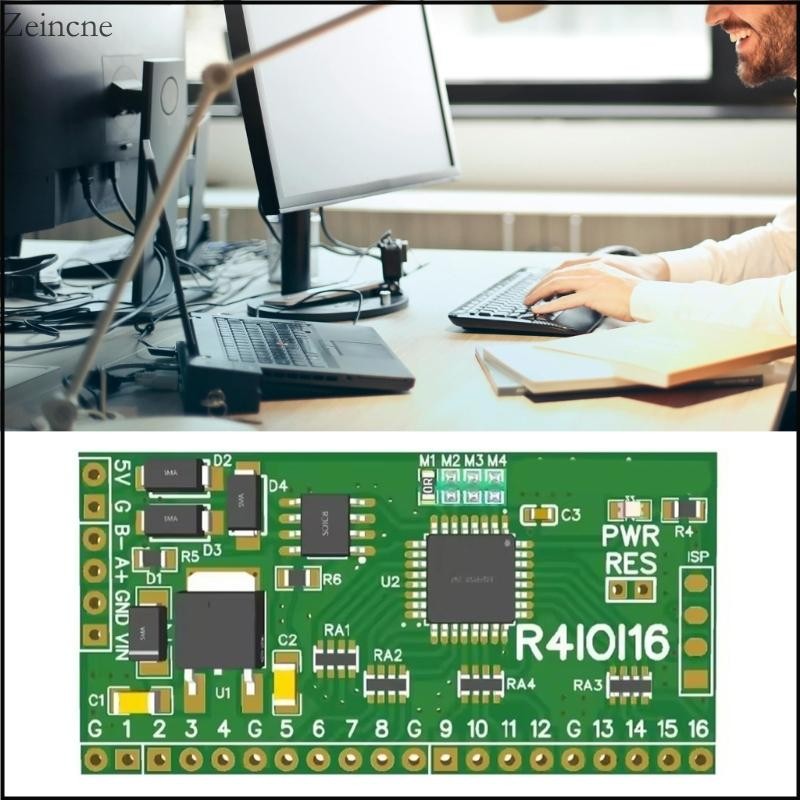 Zein 16CH 5 IN 1 Modbus Rtu Digital IO Module RS485 NPN DI-DO Pin Cores ...