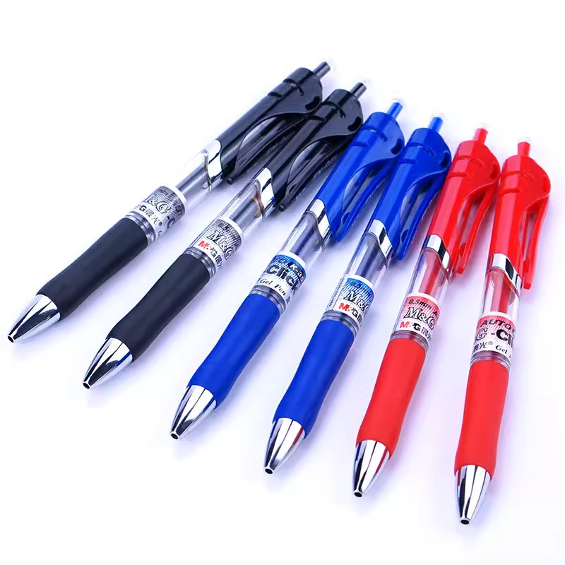 GEL PEN 3IN1/ GEL OIL PEN 0.5mm Carbon Press Bullet Head Neutral Water ...