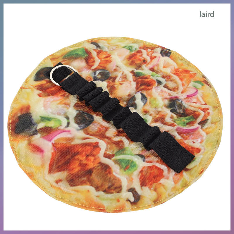 Cheese Pizza Pencil Case Bag Stationery Holder Packing Canvas Daily ...