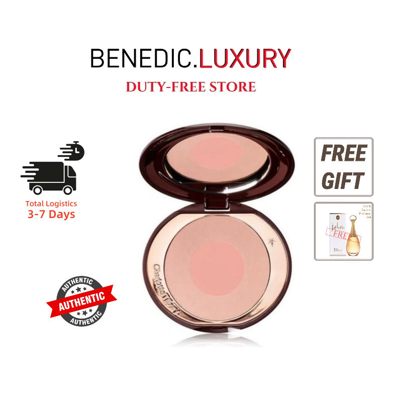 Charlotte Tilbury blush Two-tone rose powder blusher - CHEEK TO CHIC ...