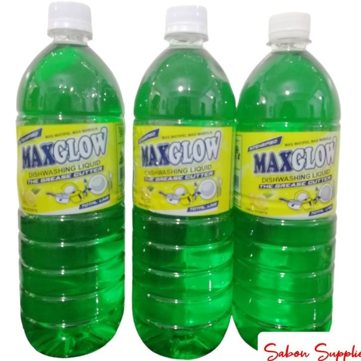 Max Glow dishwashing liquid 1 liter | Shopee Philippines
