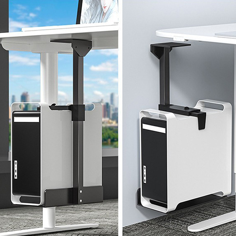{ flyflower.ph } PC Case Holder Under Desk Wall Side CPU Stand ...