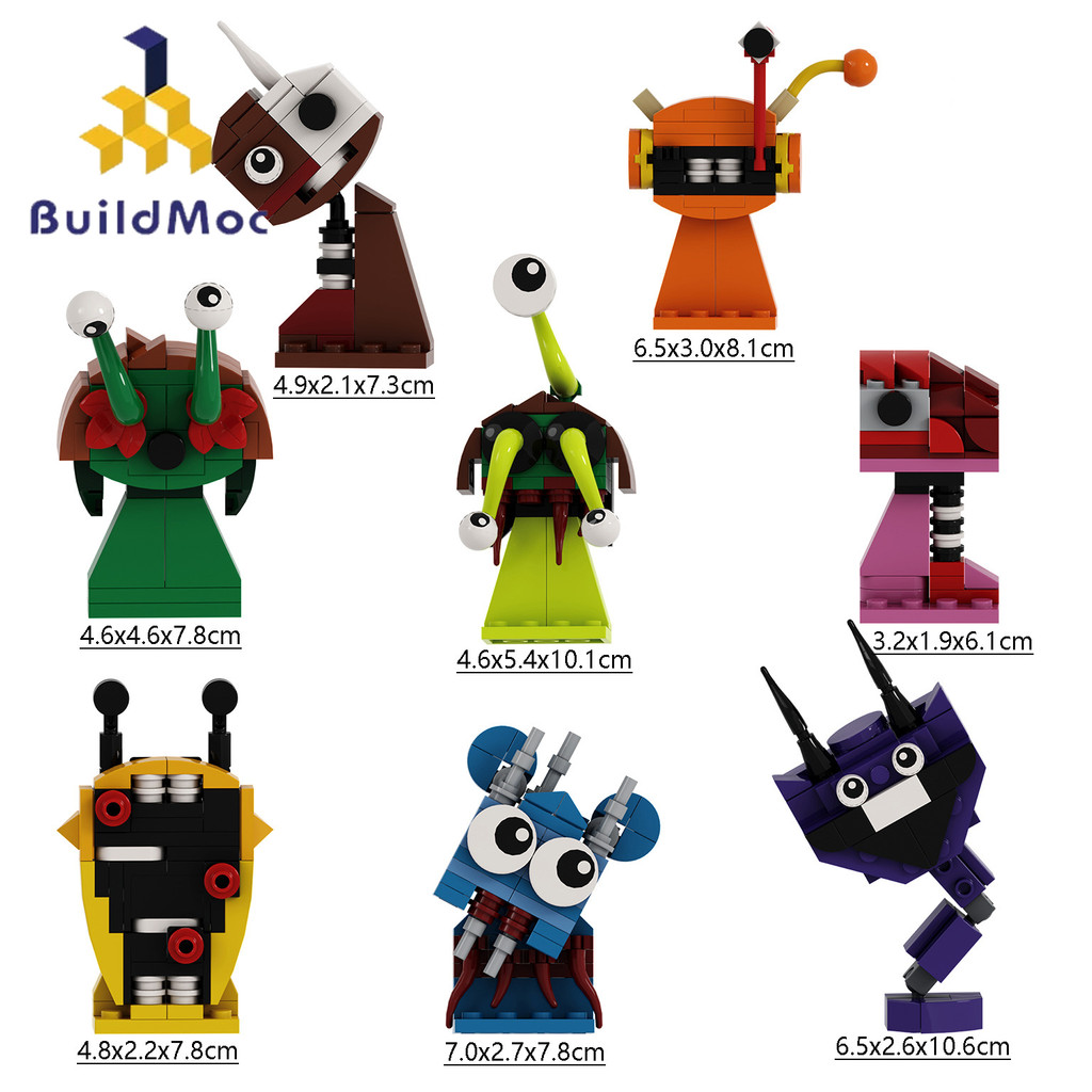 Incredibox Sprunki Game model Building Blocks Assembly educational Toys ...