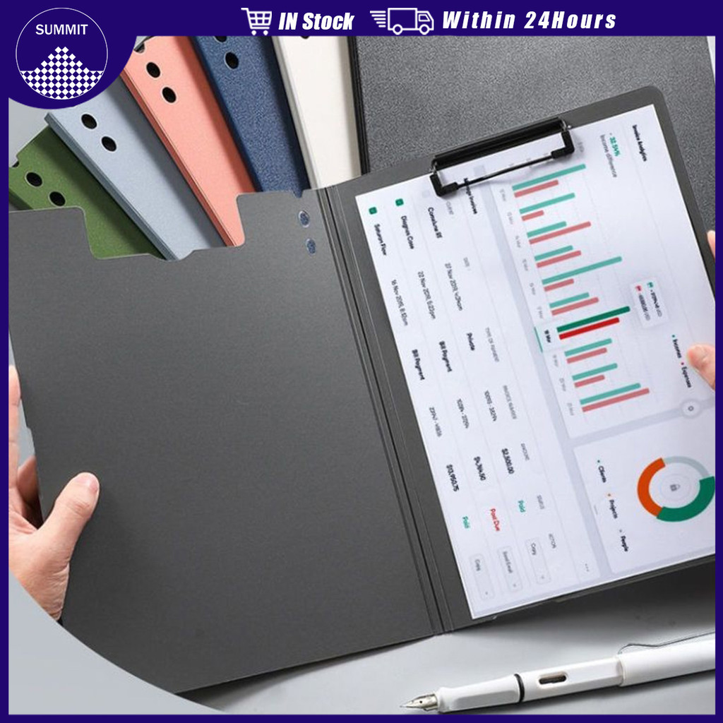 A4 Clipboard Folder Waterproof Document Folder Multi-function Folder ...