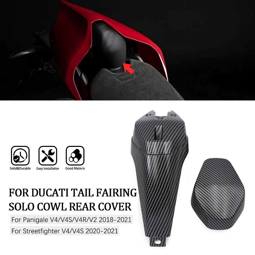 Motorcycle Tail Fairing Cowl Part Back Seat Cowl Rear Cover for Ducati ...