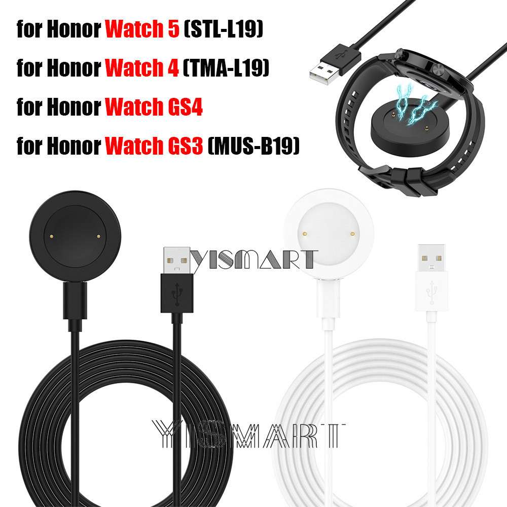 Magnetic Charger for Honor Watch 5 / Watch 4 Charging Dock for Honor Watch GS4 / GS3 GS 4 ...