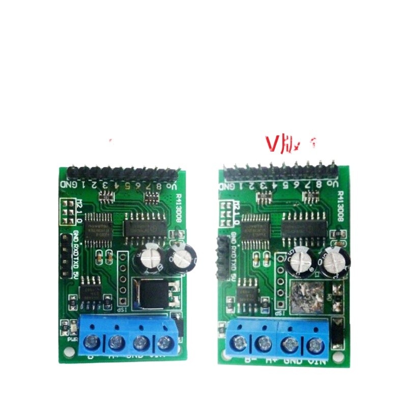 COD☆8-channel RS485 relay module Modbus rtu AT command multi-function PLC control board 5V 6-24V ...