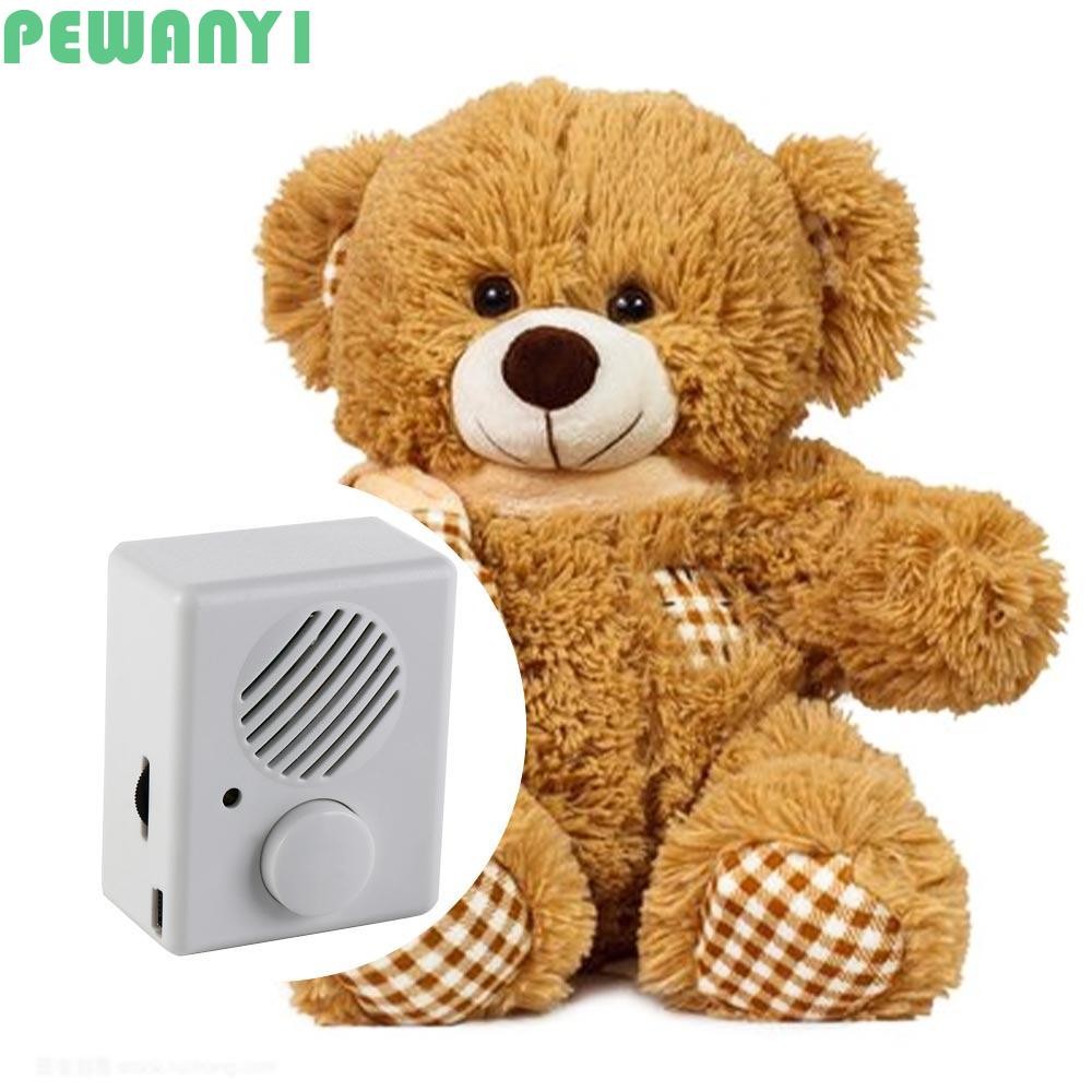 PEWANY1 Stuffed Animal Voice Recorder, Sound Box Squeezed Recordable ...