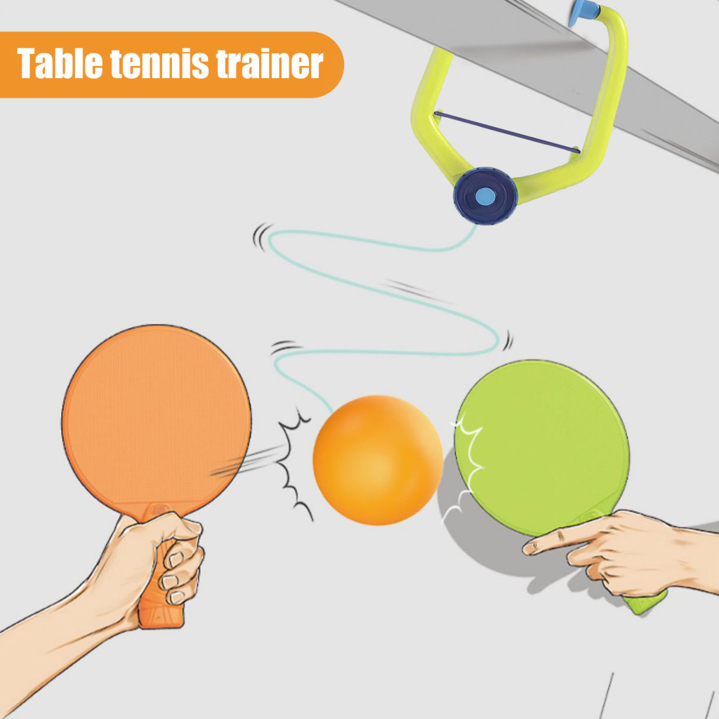 Door Ping Pong Game Indoor Table Tennis Set Indoor Table Tennis Trainer ...