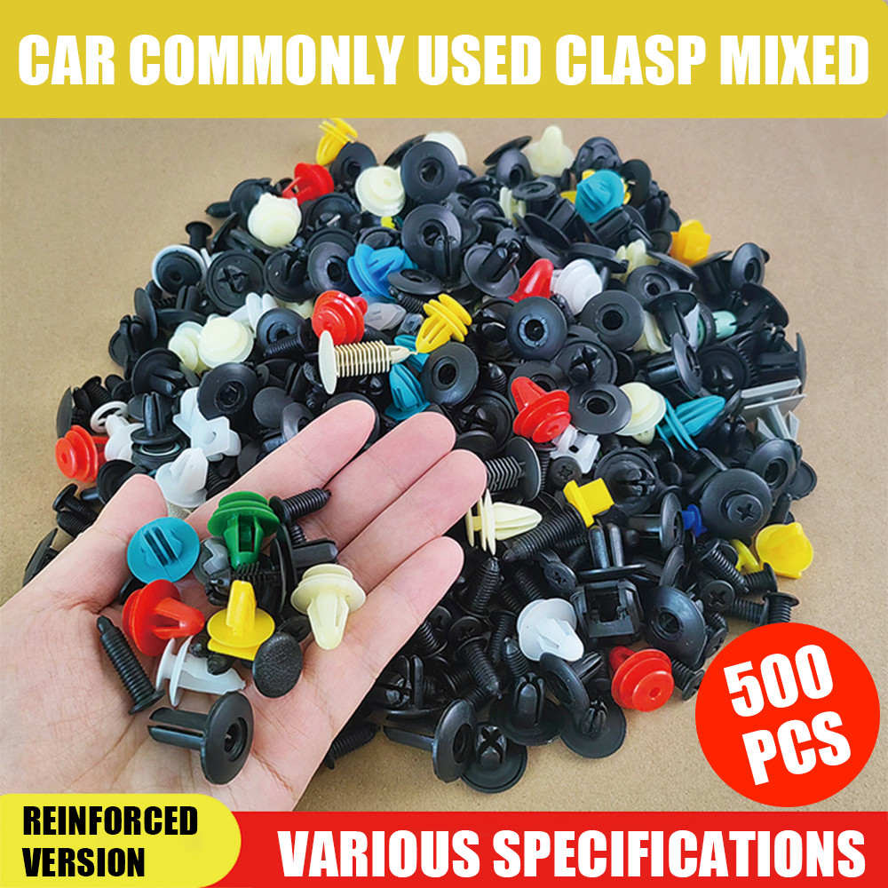 Car Fastener Clips Universal Car Bumper Retainer Clips Plastic Push ...