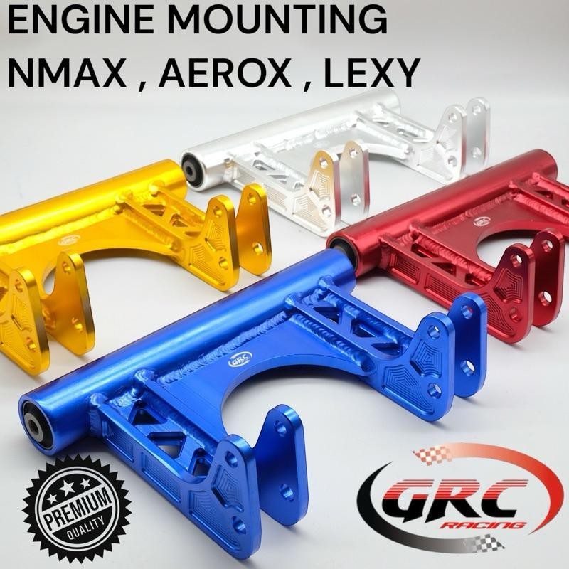 New GRC Engine Mounting Full CNC Aeroix Nmax Lexi with PNP Bushings ...