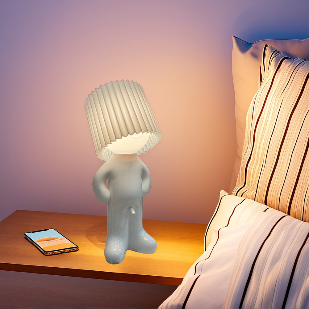 [Betterdeals.ph] Little Shy Man Lamp Naughty Boys Desk Lamp with ...