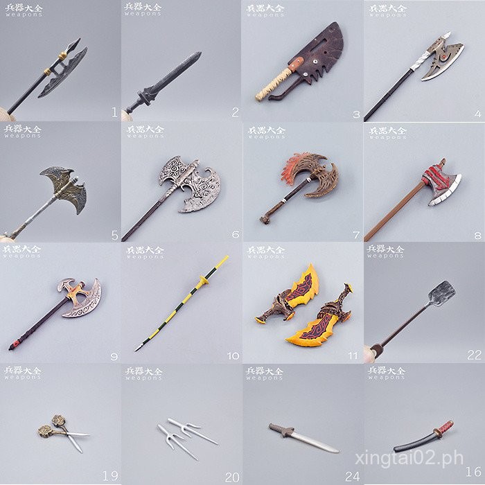 Bulk Cargo BBC NECA Weapons Collection Ancient Soldier Medieval Axe ...