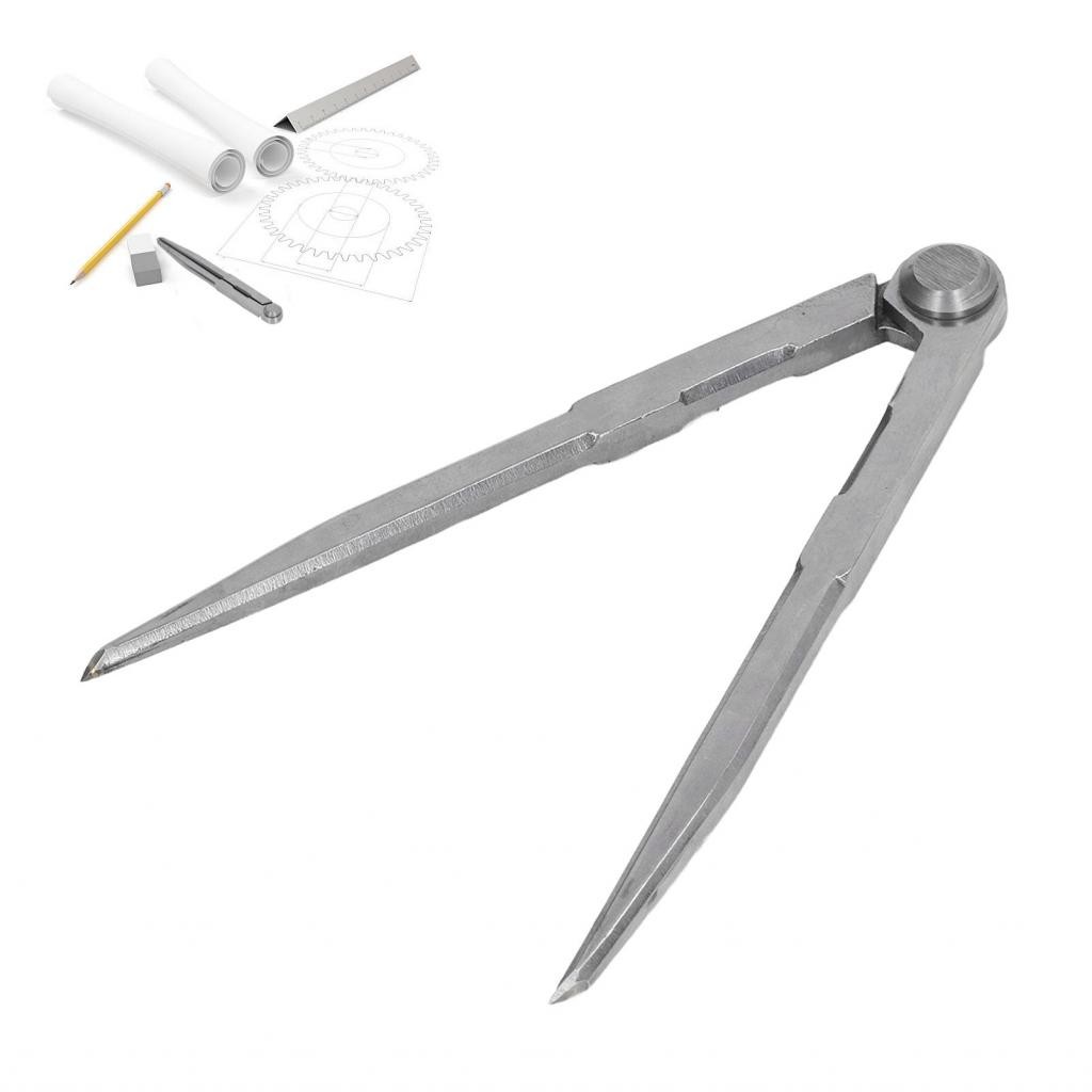 Divider Compass Wide Application 200mm Accurate Positioning Hardened ...