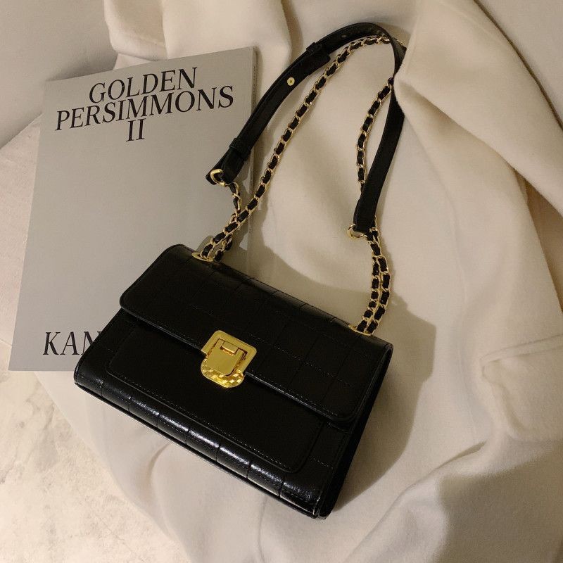 Overnight Diamond Chain Bag Women 2025 Fashion One-Shoulder Messenger ...