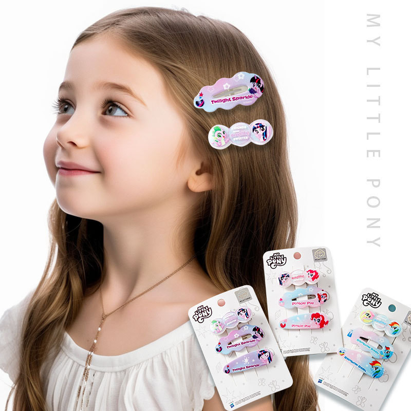 Little Pony Kids Hair Accessories Girl Cute Pinkie Pie Twilight Sparkle ...