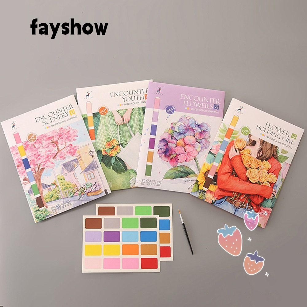 FAY Graffiti Coloring Book, Xmas Gifts Portable Kids Watercolor ...