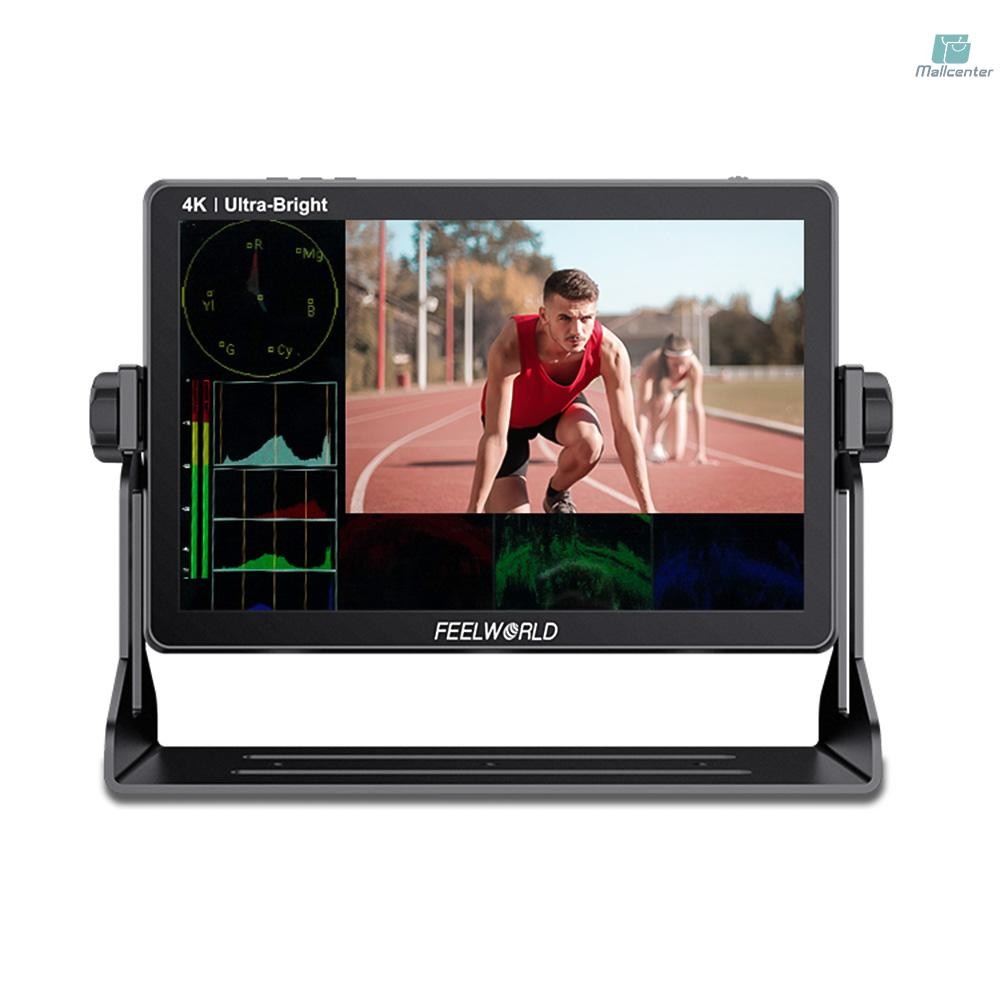 FEELWORLD LUT11H 10.1 Inch DSLR Camera Field Monitor Daylight Viewable ...