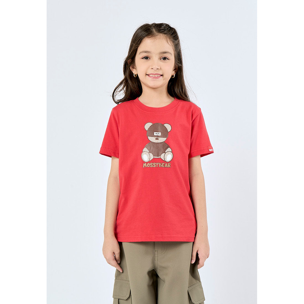 Mossimo Kids Alex Red Mossybear Tshirt | Shopee Philippines