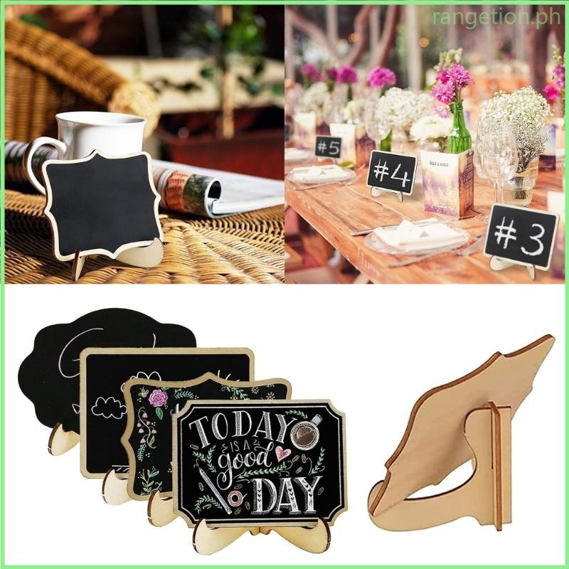 RAN Pack of 10 Mini Chalkboards for Kid Arts Easily Disassemble and ...
