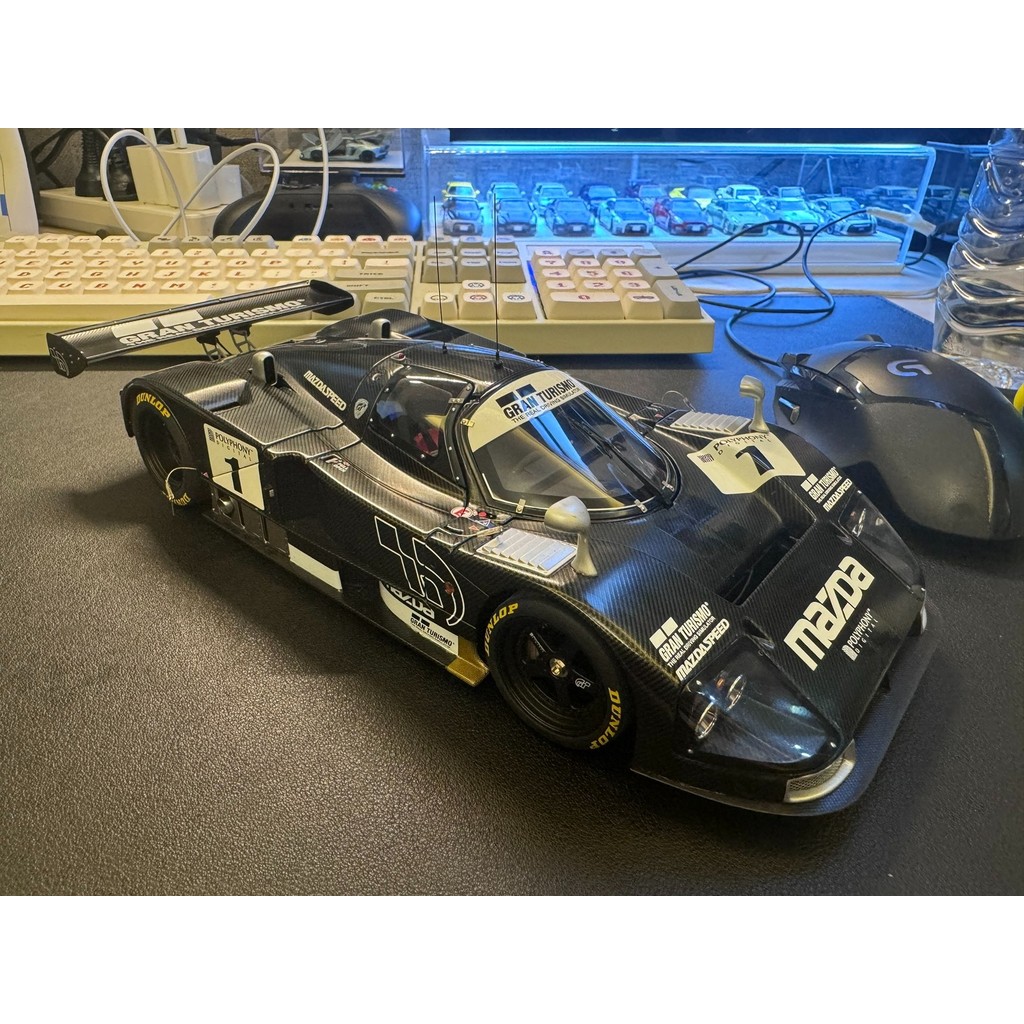 [Ready Stock] AUTOART aa 1/18 mazda mazda 787b Full Carbon Game Version ...