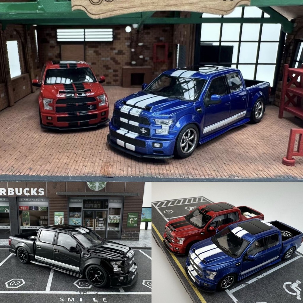 Funny Model 1/64 2017 Ford Shelby F-150 Super Snake Diecast car Car ...