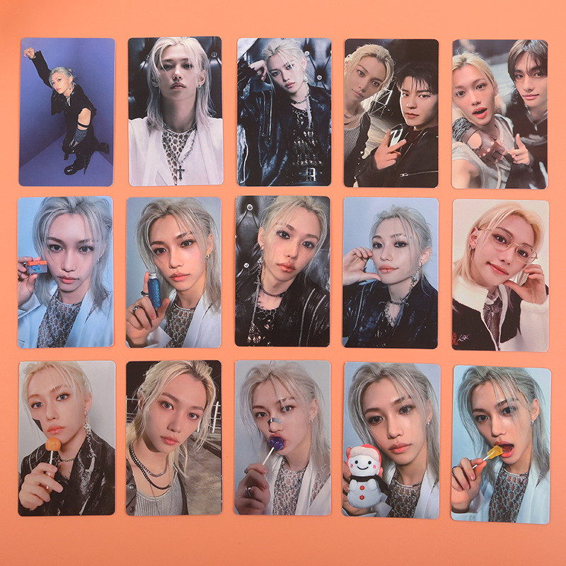 8-15pcs STRAY KIDS GIANT Lomo Cards The Street Kids ATE ODDINARY ...