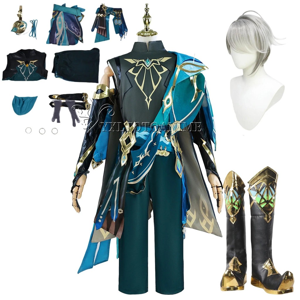 Sumeru Al Haitham Cosplay Costume Al Haitham Men's Uniform Halloween ...
