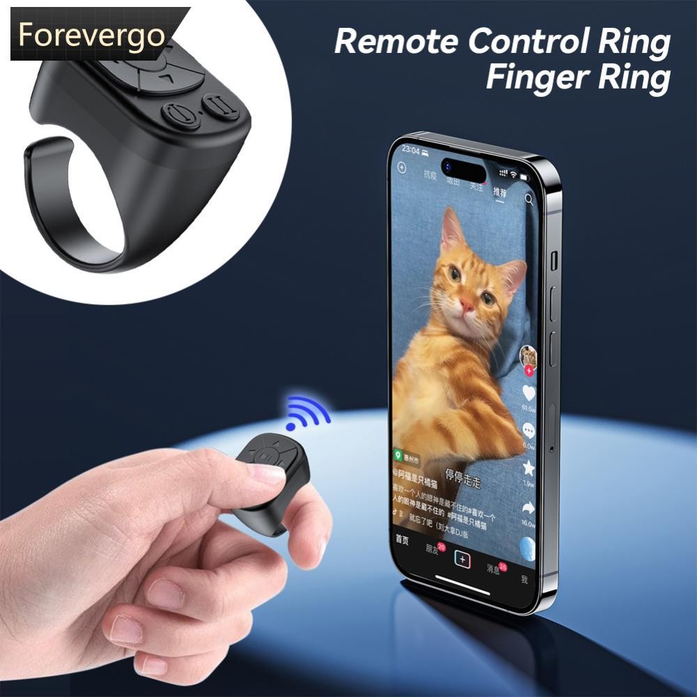 FOREVERGO Blutooth 5.3 Remote Control Scrolling Finger Remote Mobile ...