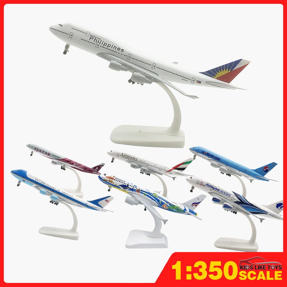 KLT 20cm Aircraft Model Die-cast Metal Airplane 20CM All Country’s ...