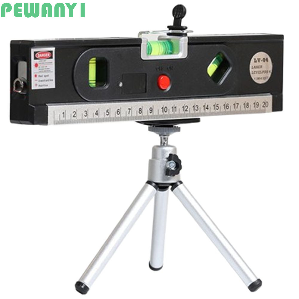 PEWANY1 Laser Level, 4 in 1 Adjustable Right Angle Spirit Level, High ...