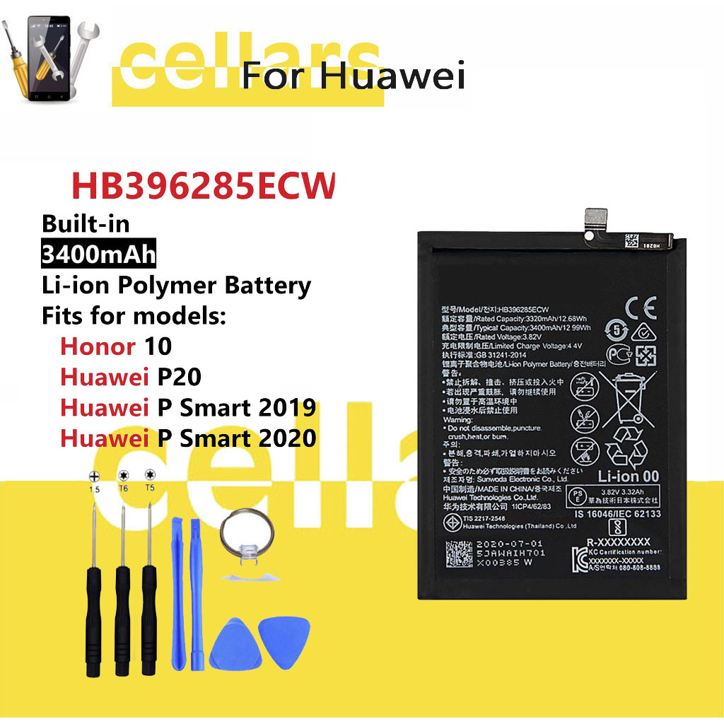 HB386589ECW/HB386590ECW Battery For Huawei Nova 5T Battery Spare Parts ...