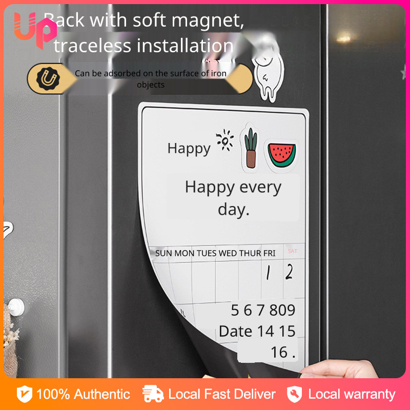 Refrigerator Sticker Message Board Rewritable Magnetic Drawing Board ...