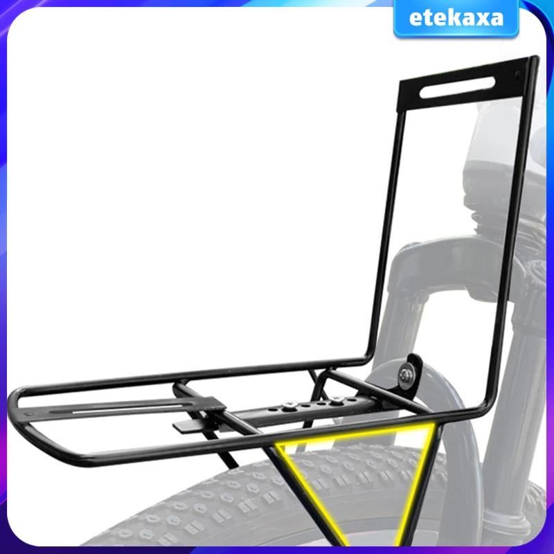 [Etekaxa] Bicycle Front Rack Bike Front Carrier Rack for Bicycle Riding ...