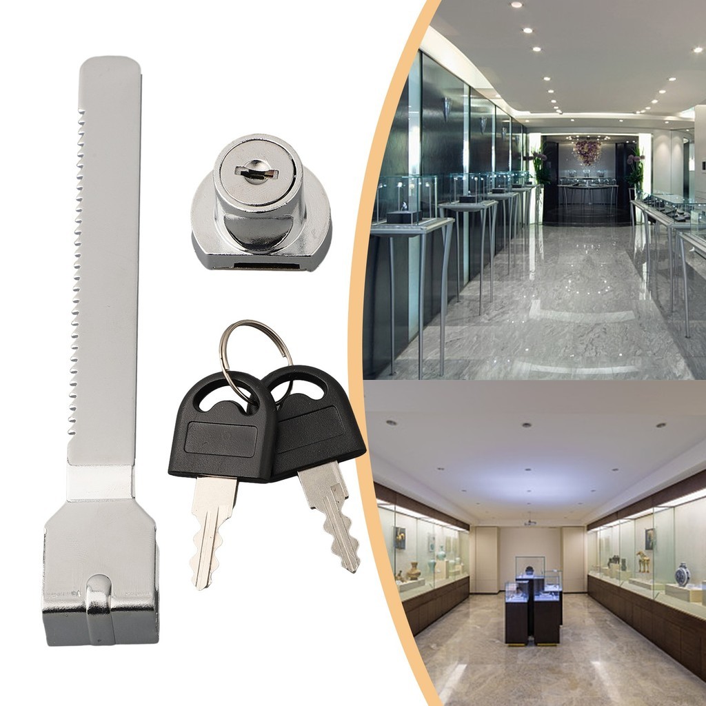 ⭐ READY STOCK⭐ Sliding Cabinet Glass Cabinet Lock Glass Door Lock ...