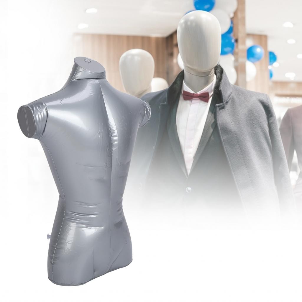 Male Inflatable Mannequins Model Upper Body Clothing Window Display ...