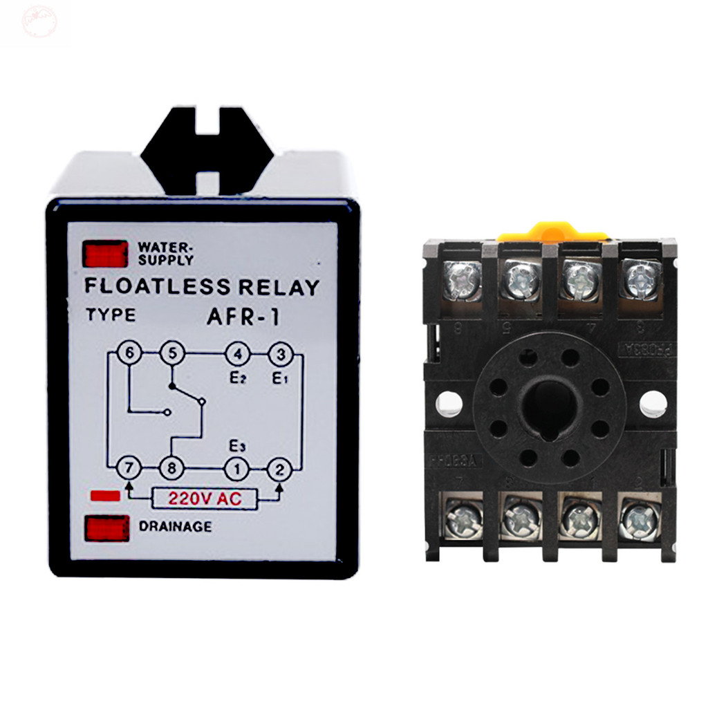 ST AC 220V Relays Floatless Level Switch Sensor Liquid Level Control ...