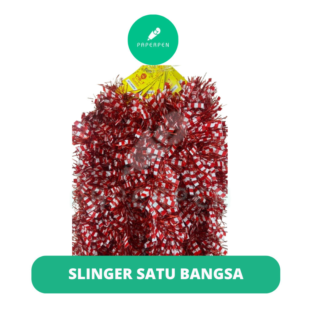 MERAH [MS] Slinger ViS 1 Nation Red and White Slinger/ Indonesian Raya ...