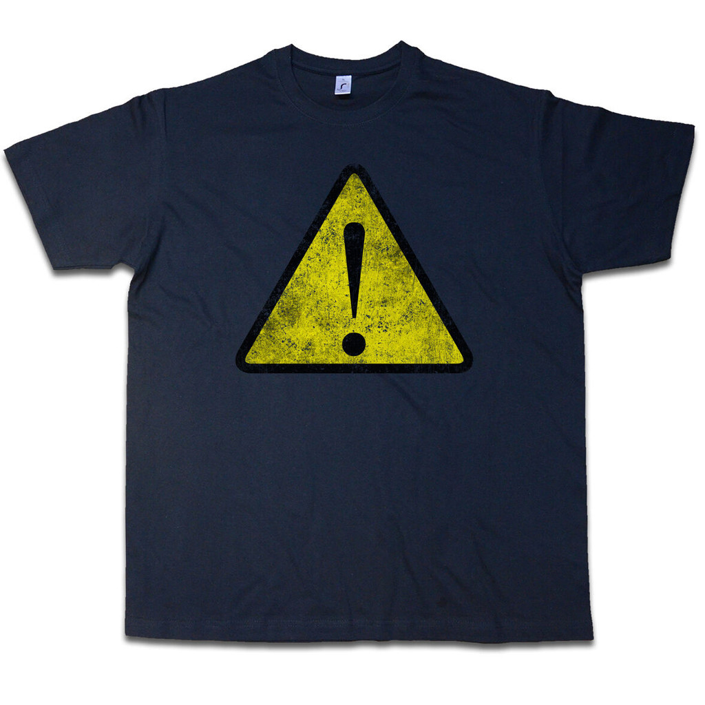 Warning Sign T-Shirt Symbol Logo Insignia Sign Caution Danger Biohazard ...