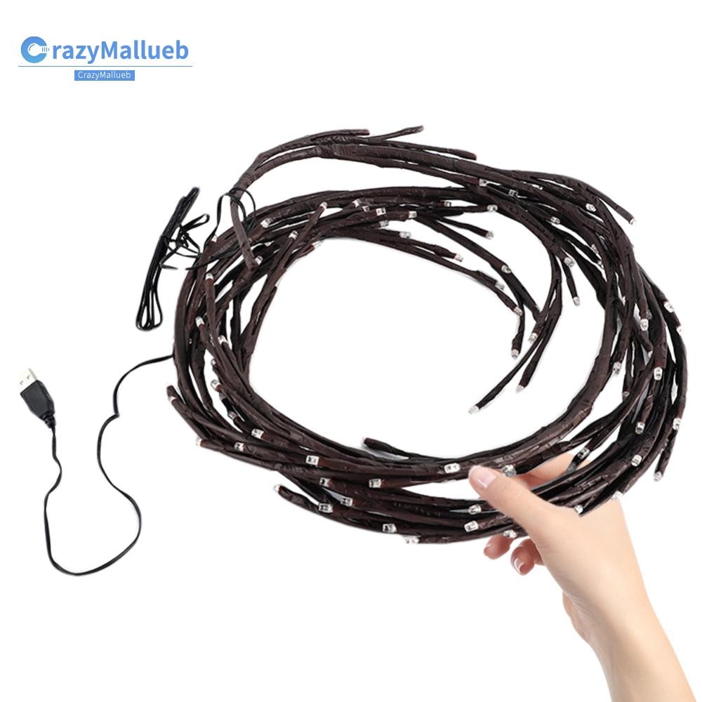 Branch String Light DIY Vine Lights 72/144 LEDs 8 Modes for Christmas ...