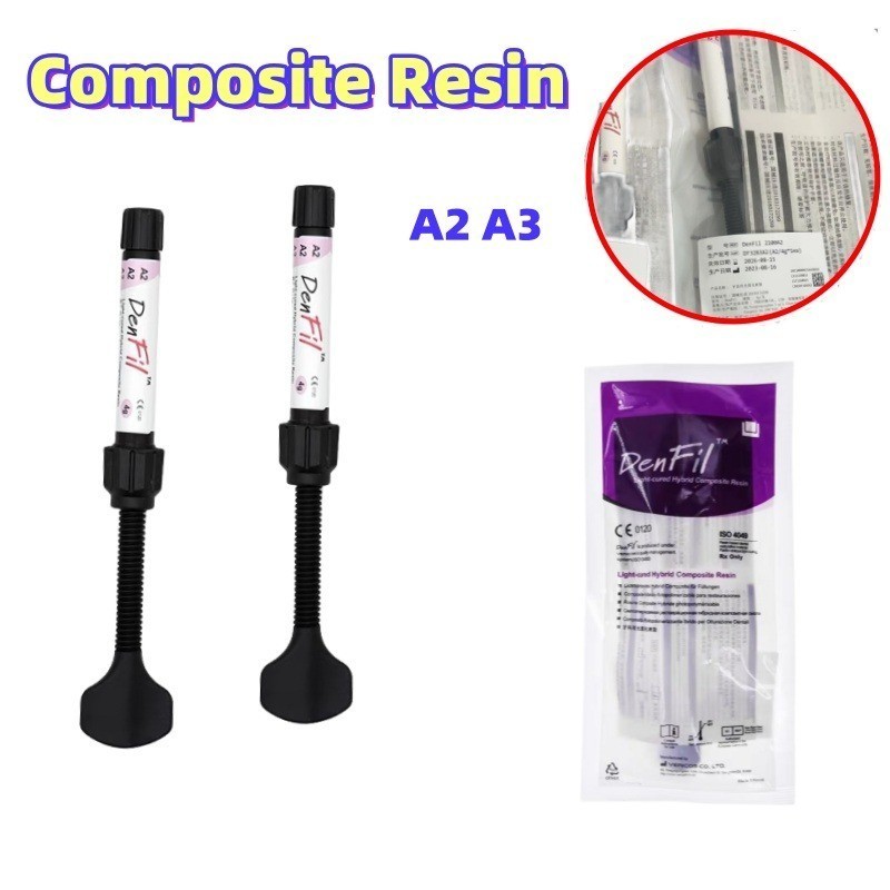 Dental Composite VERICOM DenFil Light-Cured Hybrid Composite - 0.25g X ...