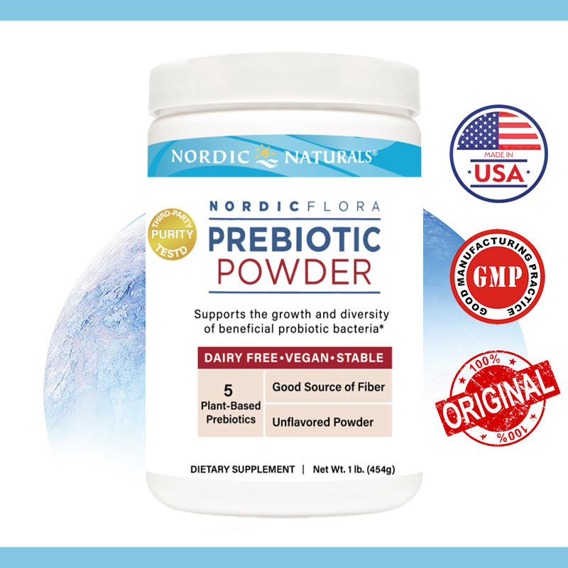Nordic Flora Prebiotic Powder Supports the growth of beneficial ...