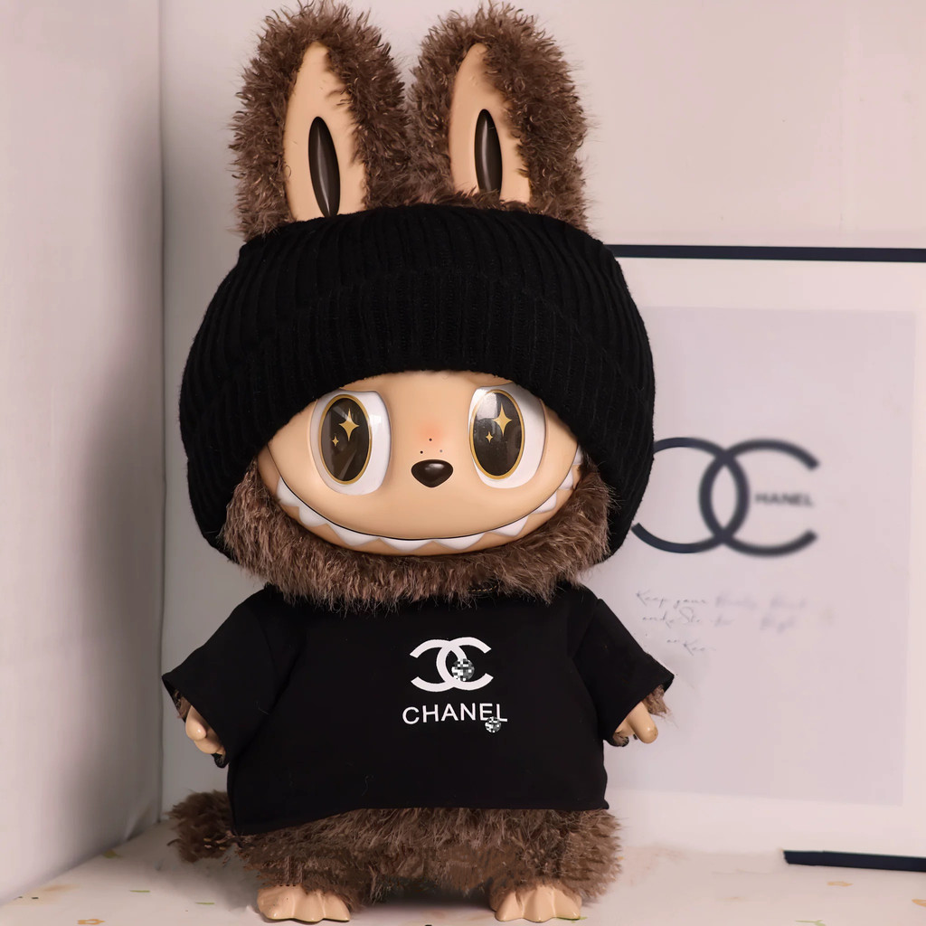 58cm Labubu zimomo Angel Boss Universal Baby Clothes Trendy Suit ...